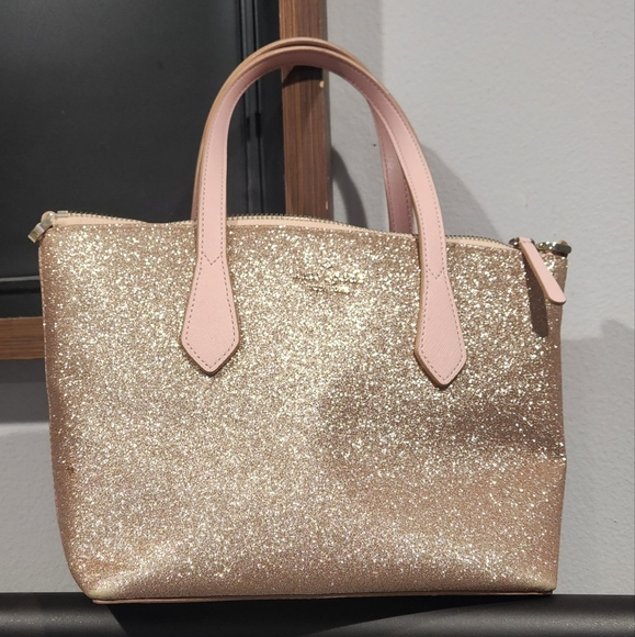 kate spade | Bags | Auth Kate Spade New York Joeley Glitter Large ...
